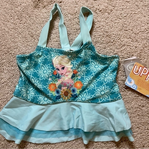 Disney | Swim | Nwt Disney Frozen Elsa Swimsuit Top 56 | Poshmark
